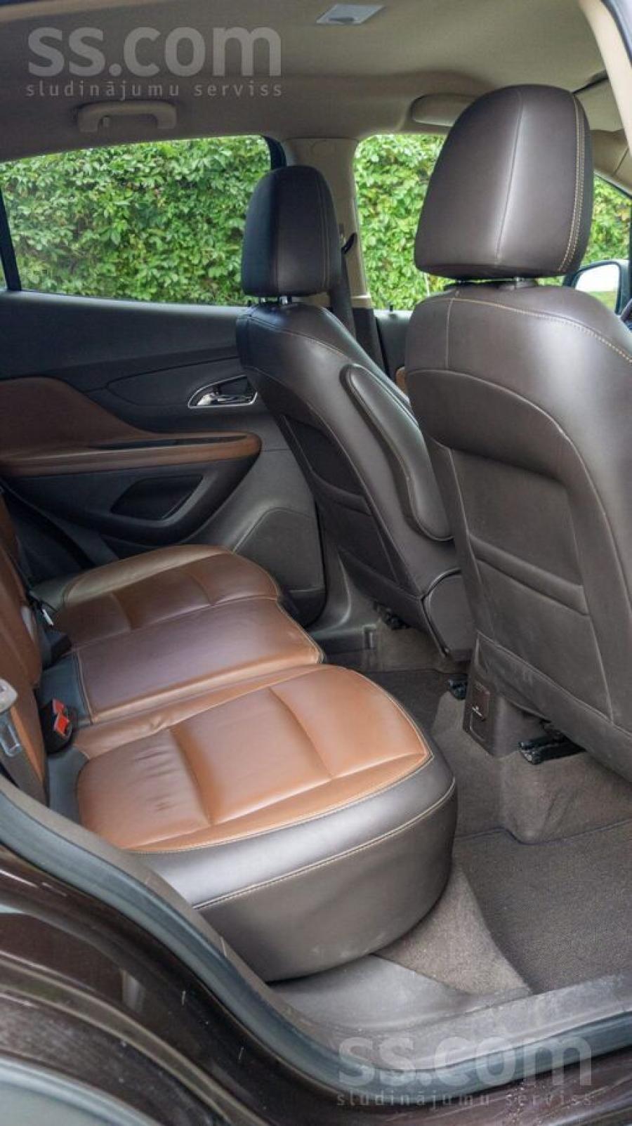 Brūns Opel Mokka 2013 Rīga, ar dzinēja tilpumu 1.70 L un nobraukumu 205 tūkst. km par 7490 €, foto 29 vietnē AUTOMOTO.COM.LV