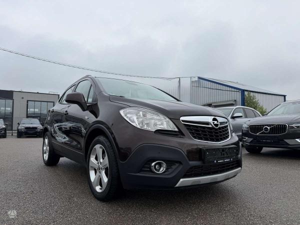 Brown Opel Mokka 2013 in Kaunas, with an engine capacity of 1.69 L and mileage of 102 thousand km for 7100 €, photo 10 on AUTOMOTO.COM.LV