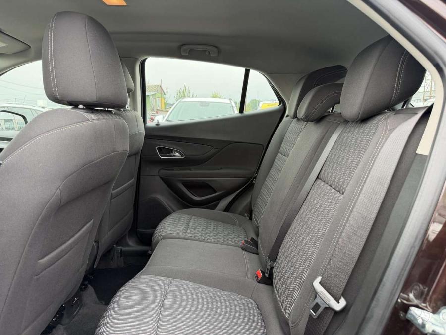 Brown Opel Mokka 2013 in Kaunas, with an engine capacity of 1.69 L and mileage of 102 thousand km for 7100 €, photo 14 on AUTOMOTO.COM.LV