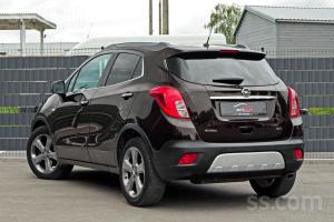 Brown Opel Mokka 2014 in Ogre, with an engine capacity of 1.70 L and mileage of 174 thousand km for 6700 €, photo 4 on AUTOMOTO.COM.LV