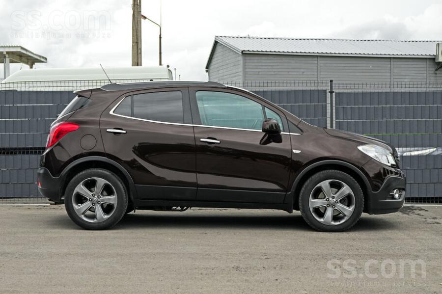 Brown Opel Mokka 2014 in Ogre, with an engine capacity of 1.70 L and mileage of 174 thousand km for 6700 €, photo 5 on AUTOMOTO.COM.LV