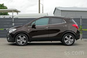 Brown Opel Mokka 2014 in Ogre, with an engine capacity of 1.70 L and mileage of 174 thousand km for 6700 €, photo 6 on AUTOMOTO.COM.LV