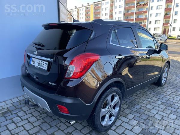 Brown Opel Mokka 2014 in Talsi, with an engine capacity of 1.40 L and mileage of 230 thousand km for 7900 €, photo 3 on AUTOMOTO.COM.LV