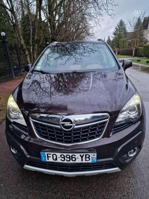 Brūns Opel Mokka 2014 Kauņa, ar dzinēja tilpumu 1.70 L un nobraukumu 193 tūkst. km par 7450 €, foto 2 vietnē AUTOMOTO.COM.LV