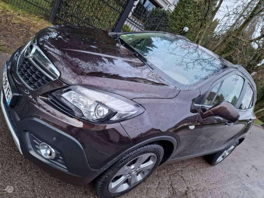 Brūns Opel Mokka 2014 Kauņa, ar dzinēja tilpumu 1.70 L un nobraukumu 193 tūkst. km par 7450 €, foto 3 vietnē AUTOMOTO.COM.LV
