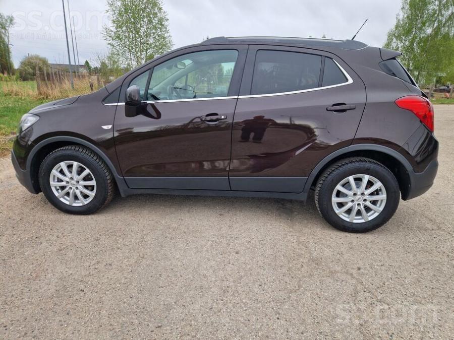 Brūns Opel Mokka 2014 Ogre, ar dzinēja tilpumu 1.40 L un nobraukumu 176 tūkst. km par 8650 €, foto 8 vietnē AUTOMOTO.COM.LV