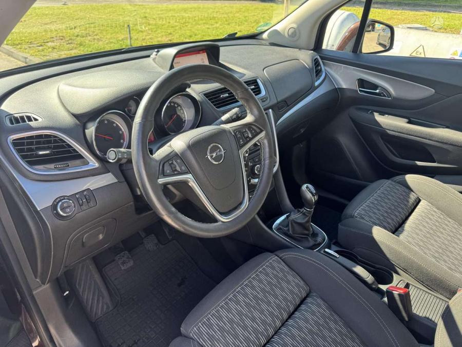 Brūns Opel Mokka 2014 Kauņa, ar dzinēja tilpumu 1.69 L un nobraukumu 214 tūkst. km par 5750 €, foto 9 vietnē AUTOMOTO.COM.LV