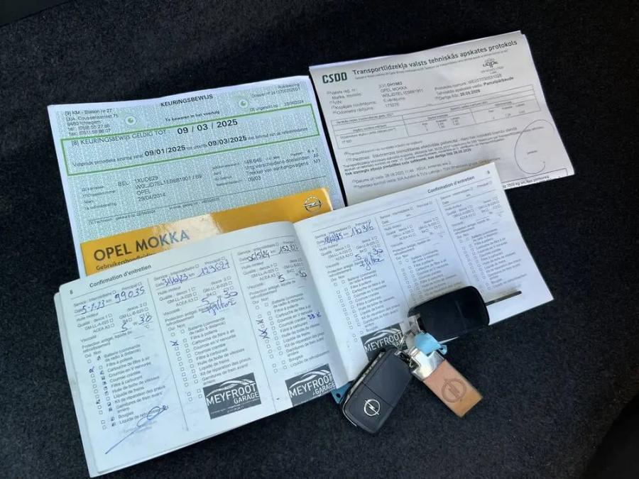 Коричневый Опель Mokka 2014 в Рига, объемом двигателя 1.70 л и пробегом 175 тыс. км за 8495 €, фото 23 на AUTOMOTO.COM.LV