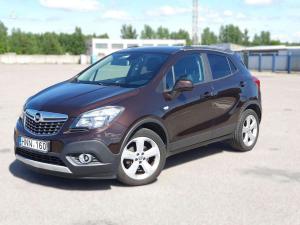 Brown Opel Mokka 2014 in Panevezys, with an engine capacity of 1.36 L and mileage of 143 thousand km for 6800 €, photo 3 on AUTOMOTO.COM.LV