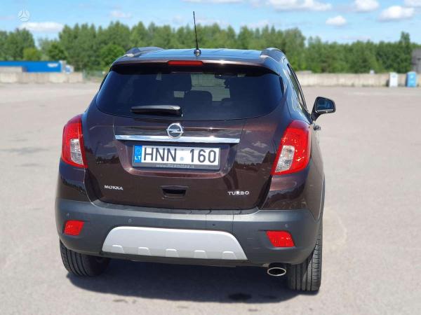 Brown Opel Mokka 2014 in Panevezys, with an engine capacity of 1.36 L and mileage of 143 thousand km for 6800 €, photo 6 on AUTOMOTO.COM.LV