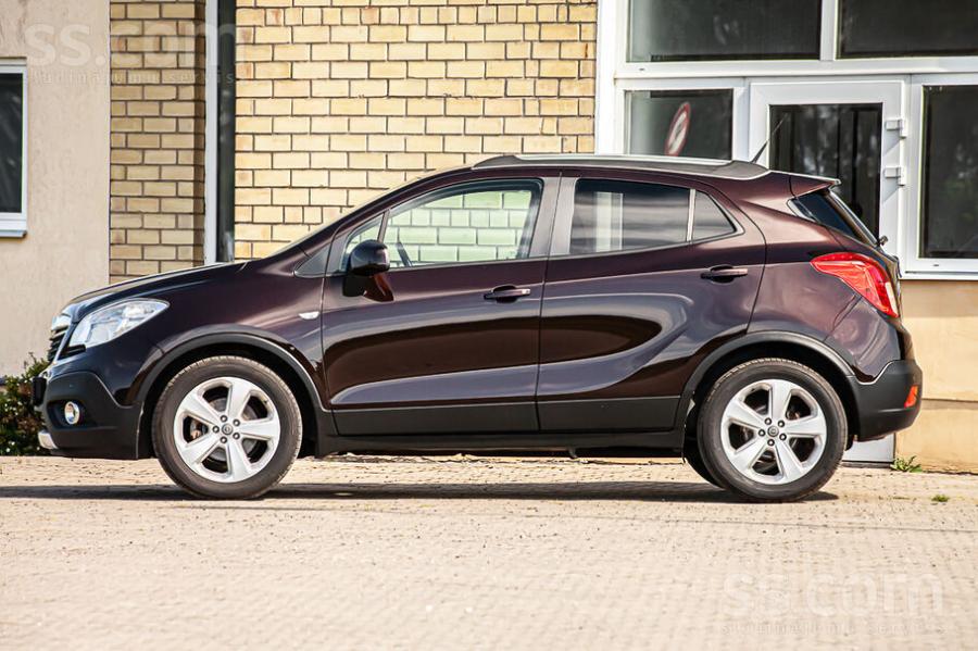 Brown Opel Mokka 2014 in Tukums, with an engine capacity of 1.70 L and mileage of 0 thousand km for 5990 €, photo 4 on AUTOMOTO.COM.LV