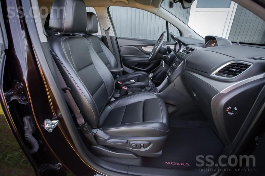 Brown Opel Mokka 2014 in Tukums, with an engine capacity of 1.70 L and mileage of 0 thousand km for 5990 €, photo 17 on AUTOMOTO.COM.LV