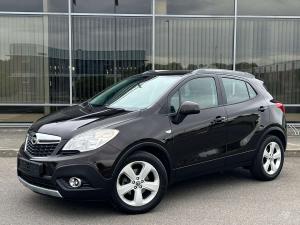 Brown Opel Mokka 2014 in Panevezys, with an engine capacity of 1.69 L and mileage of 286 thousand km for 4999 €, photo  on AUTOMOTO.COM.LV