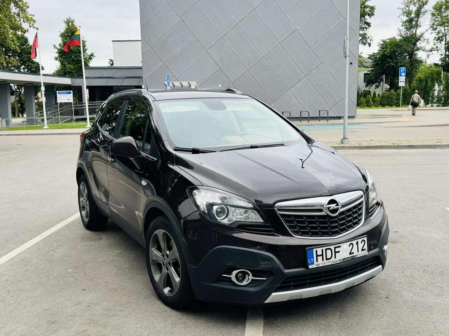 Brūns Opel Mokka 2014 Šalčininkai, ar dzinēja tilpumu 1.69 L un nobraukumu 310 tūkst. km par 6500 €, foto 1 vietnē AUTOMOTO.COM.LV