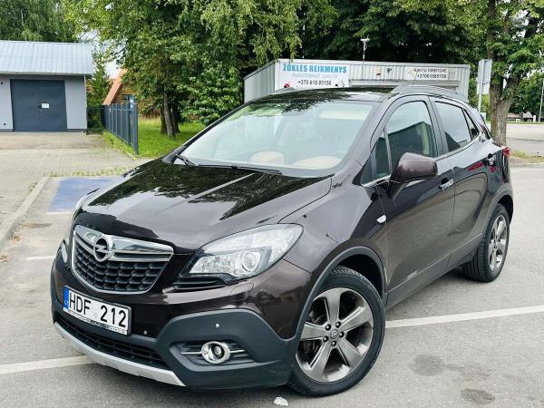 Brūns Opel Mokka 2014 Šalčininkai, ar dzinēja tilpumu 1.69 L un nobraukumu 310 tūkst. km par 6500 €, foto 3 vietnē AUTOMOTO.COM.LV