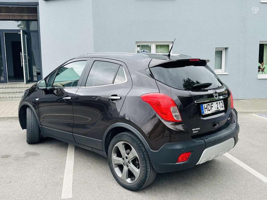 Brūns Opel Mokka 2014 Šalčininkai, ar dzinēja tilpumu 1.69 L un nobraukumu 310 tūkst. km par 6500 €, foto 5 vietnē AUTOMOTO.COM.LV