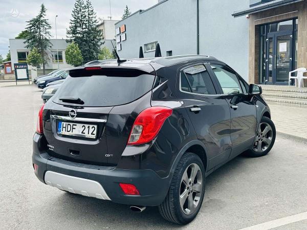 Brūns Opel Mokka 2014 Šalčininkai, ar dzinēja tilpumu 1.69 L un nobraukumu 310 tūkst. km par 6500 €, foto 5 vietnē AUTOMOTO.COM.LV