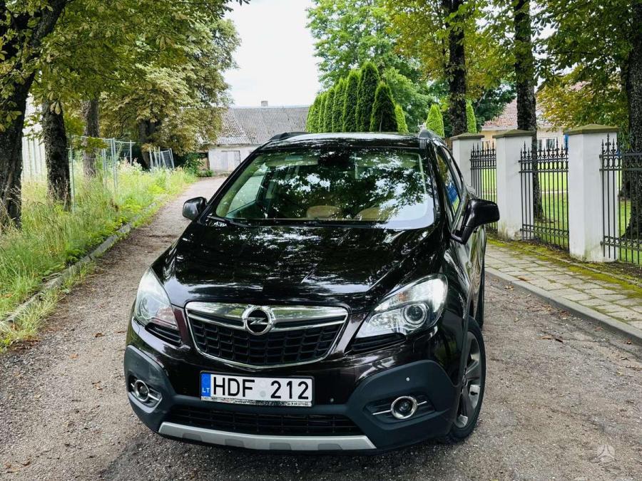 Brūns Opel Mokka 2014 Šalčininkai, ar dzinēja tilpumu 1.69 L un nobraukumu 310 tūkst. km par 6500 €, foto 7 vietnē AUTOMOTO.COM.LV