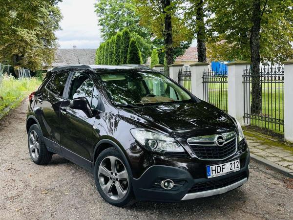 Brūns Opel Mokka 2014 Šalčininkai, ar dzinēja tilpumu 1.69 L un nobraukumu 310 tūkst. km par 6500 €, foto 8 vietnē AUTOMOTO.COM.LV
