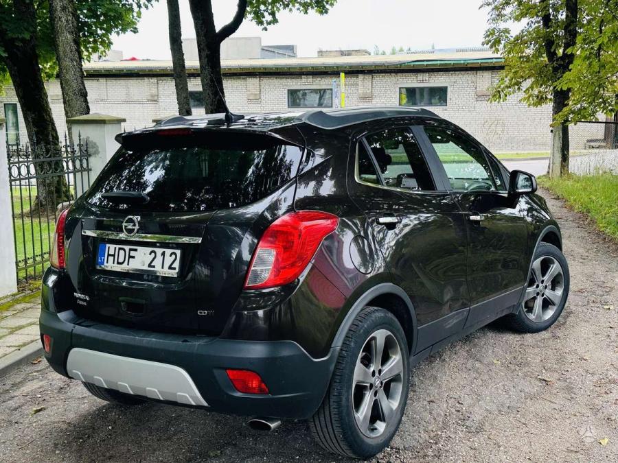 Brūns Opel Mokka 2014 Šalčininkai, ar dzinēja tilpumu 1.69 L un nobraukumu 310 tūkst. km par 6500 €, foto 11 vietnē AUTOMOTO.COM.LV