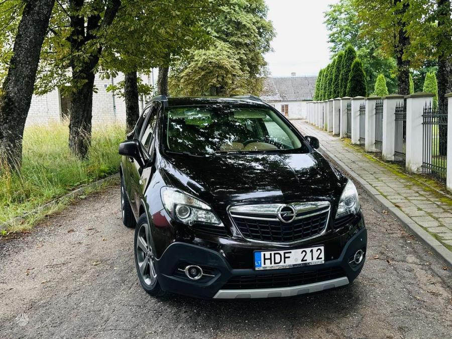 Brūns Opel Mokka 2014 Šalčininkai, ar dzinēja tilpumu 1.69 L un nobraukumu 310 tūkst. km par 6500 €, foto 12 vietnē AUTOMOTO.COM.LV