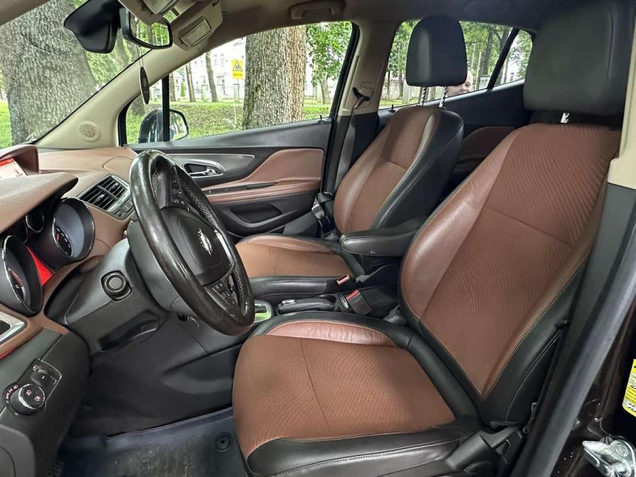 Brūns Opel Mokka 2014 Šalčininkai, ar dzinēja tilpumu 1.69 L un nobraukumu 310 tūkst. km par 6500 €, foto 18 vietnē AUTOMOTO.COM.LV