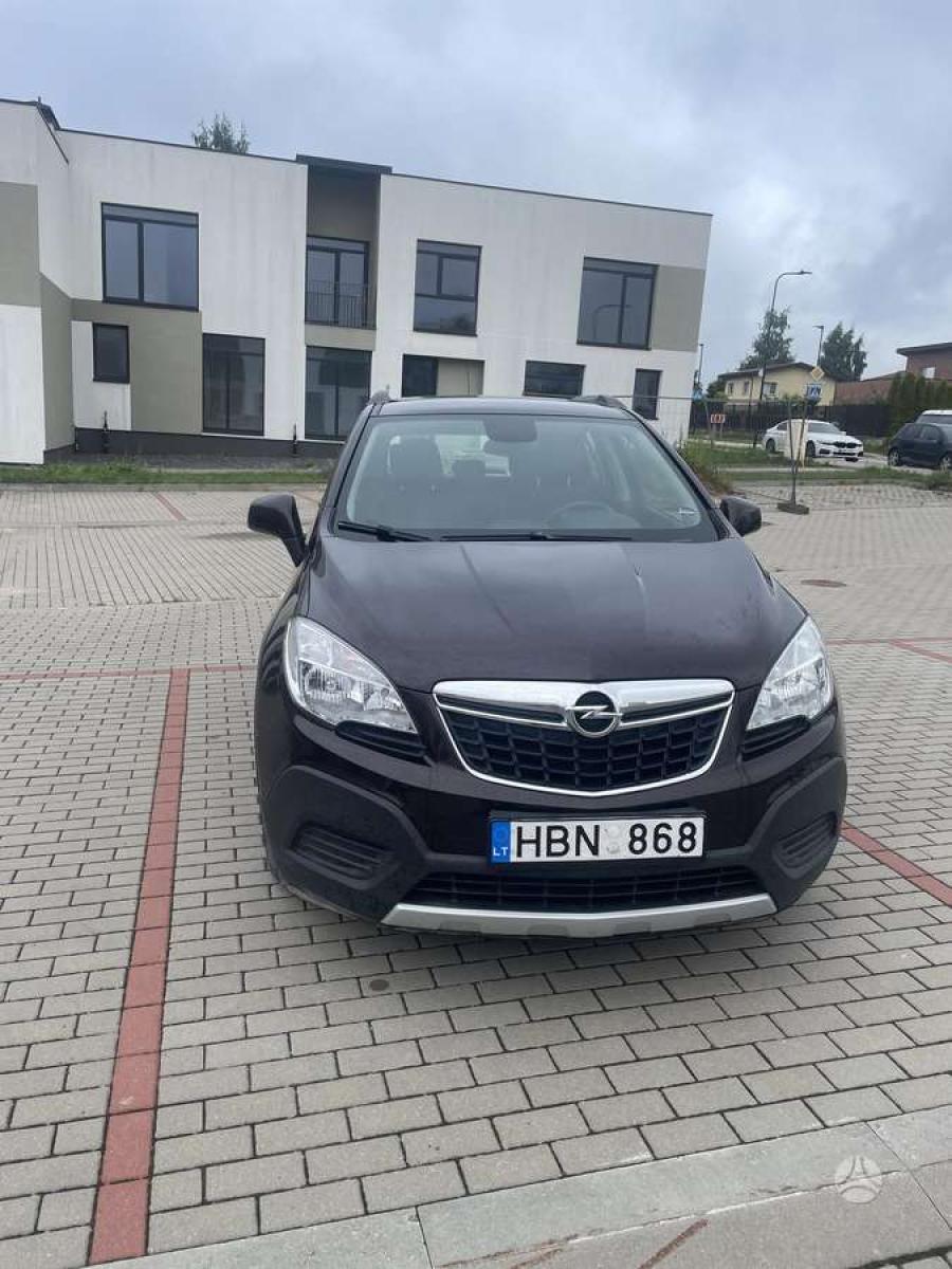 Brūns Opel Mokka 2014 Viļņa, ar dzinēja tilpumu 1.60 L un nobraukumu 112 tūkst. km par 6500 €, foto 3 vietnē AUTOMOTO.COM.LV