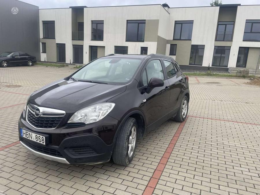 Brūns Opel Mokka 2014 Viļņa, ar dzinēja tilpumu 1.60 L un nobraukumu 112 tūkst. km par 6500 €, foto 13 vietnē AUTOMOTO.COM.LV