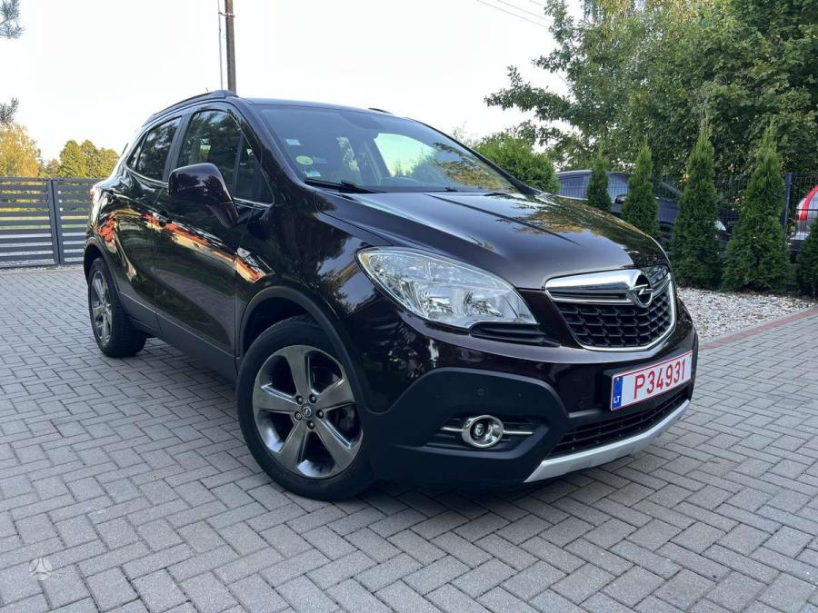 Brown Opel Mokka 2014 in Druskininkai, with an engine capacity of 1.69 L and mileage of 198 thousand km for 7290 €, photo 4 on AUTOMOTO.COM.LV