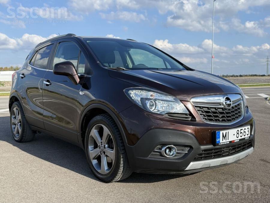 Brown Opel Mokka 2014 in Liepaja, with an engine capacity of 1.40 L and mileage of 243 thousand km for 7600 €, photo 1 on AUTOMOTO.COM.LV