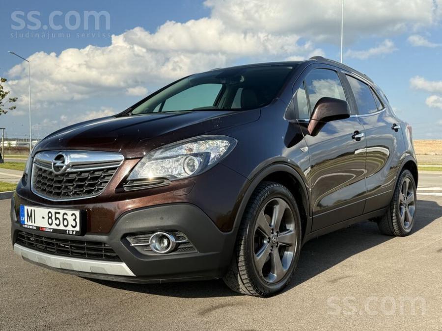 Brown Opel Mokka 2014 in Liepaja, with an engine capacity of 1.40 L and mileage of 243 thousand km for 7600 €, photo 4 on AUTOMOTO.COM.LV
