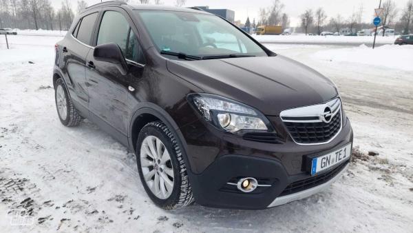 Brown Opel Mokka 2015 in Kaunas, with an engine capacity of 1.60 L and mileage of 273 thousand km for 9200 €, photo 1 on AUTOMOTO.COM.LV