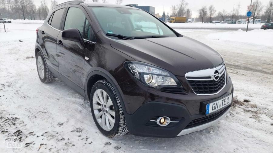 Brūns Opel Mokka 2015 Kauņa, ar dzinēja tilpumu 1.60 L un nobraukumu 273 tūkst. km par 9200 €, foto 1 vietnē AUTOMOTO.COM.LV