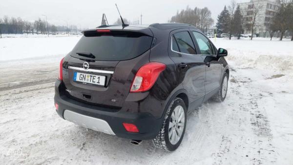 Brown Opel Mokka 2015 in Kaunas, with an engine capacity of 1.60 L and mileage of 273 thousand km for 9200 €, photo 9 on AUTOMOTO.COM.LV
