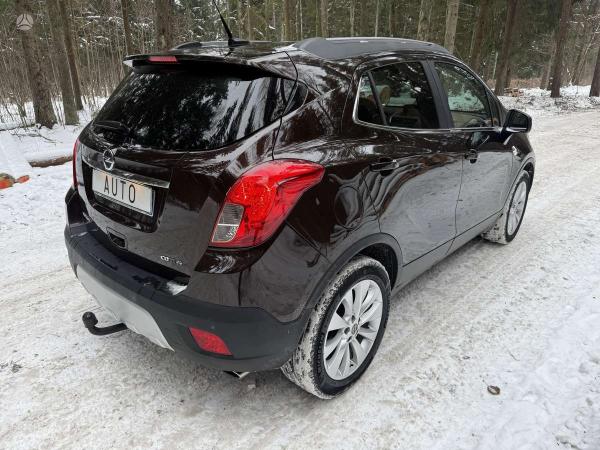 Brūns Opel Mokka 2015 Tauragė, ar dzinēja tilpumu 1.60 L un nobraukumu 169 tūkst. km par 6800 €, foto 4 vietnē AUTOMOTO.COM.LV
