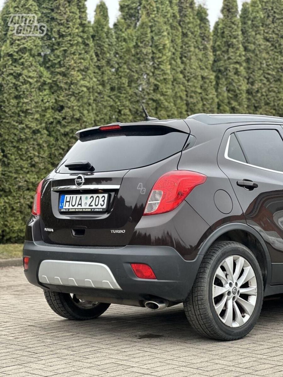 Brown Opel Mokka 2015 in Vilnius, with an engine capacity of 1.40 L and mileage of 125 thousand km for 10900 €, photo 12 on AUTOMOTO.COM.LV