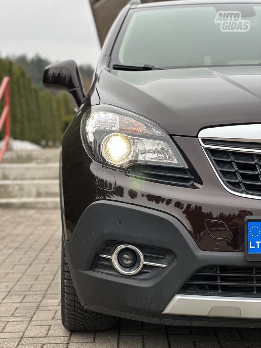 Brown Opel Mokka 2015 in Vilnius, with an engine capacity of 1.40 L and mileage of 125 thousand km for 10900 €, photo 16 on AUTOMOTO.COM.LV