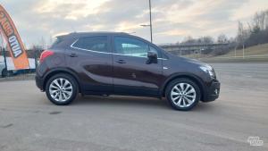Brown Opel Mokka 2015 in Kaunas, with an engine capacity of 1.60 L and mileage of 273 thousand km for 8950 €, photo 4 on AUTOMOTO.COM.LV
