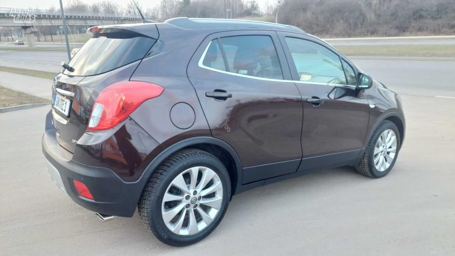 Brown Opel Mokka 2015 in Kaunas, with an engine capacity of 1.60 L and mileage of 273 thousand km for 8950 €, photo 7 on AUTOMOTO.COM.LV