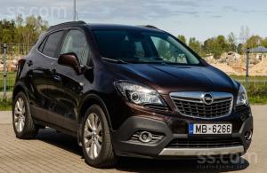 Brown Opel Mokka 2015 in Riga, with an engine capacity of 1.70 L and mileage of 194 thousand km for 8300 €, photo  on AUTOMOTO.COM.LV
