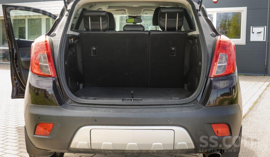 Brown Opel Mokka 2015 in Riga, with an engine capacity of 1.70 L and mileage of 194 thousand km for 8300 €, photo 14 on AUTOMOTO.COM.LV