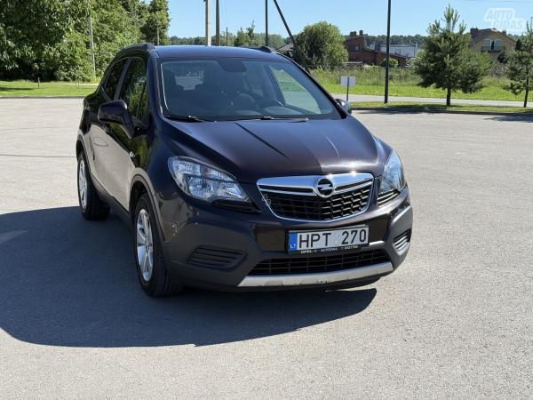 Brown Opel Mokka 2015 in Jonava, with an engine capacity of 1.60 L and mileage of 171 thousand km for 7990 €, photo 1 on AUTOMOTO.COM.LV