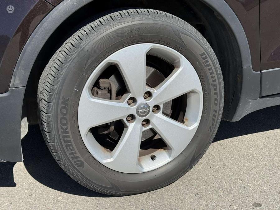 Brown Opel Mokka 2015 in Jonava, with an engine capacity of 1.60 L and mileage of 171 thousand km for 7950 €, photo 10 on AUTOMOTO.COM.LV