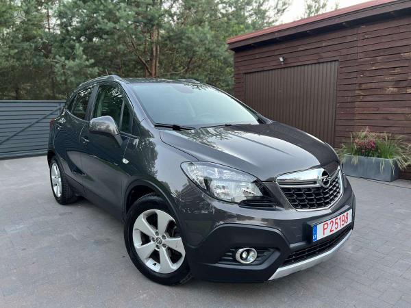 Brown Opel Mokka 2015 in Druskininkai, with an engine capacity of 1.60 L and mileage of 214 thousand km for 6990 €, photo 3 on AUTOMOTO.COM.LV