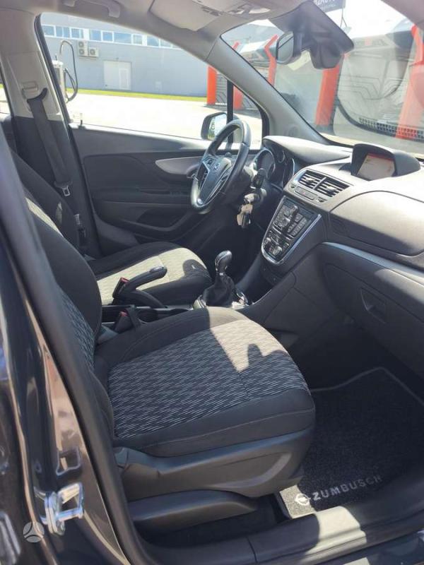 Brūns Opel Mokka 2015 Marijampole, ar dzinēja tilpumu 1.60 L un nobraukumu 92 tūkst. km par 8900 €, foto 10 vietnē AUTOMOTO.COM.LV