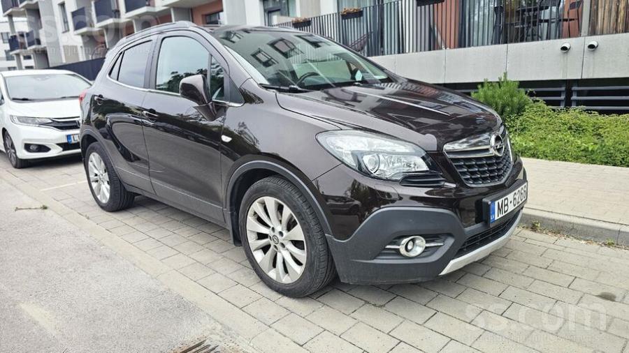 Brown Opel Mokka 2015 in Riga, with an engine capacity of 1.70 L and mileage of 208 thousand km for 7900 €, photo 3 on AUTOMOTO.COM.LV