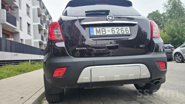 Brown Opel Mokka 2015 in Riga, with an engine capacity of 1.70 L and mileage of 208 thousand km for 7900 €, photo 5 on AUTOMOTO.COM.LV