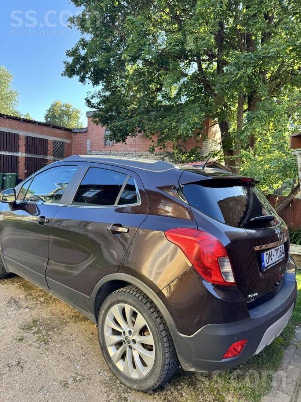 Brūns Opel Mokka 2015 Jelgava, ar dzinēja tilpumu 1.60 L un nobraukumu 261 tūkst. km par 6700 €, foto 4 vietnē AUTOMOTO.COM.LV