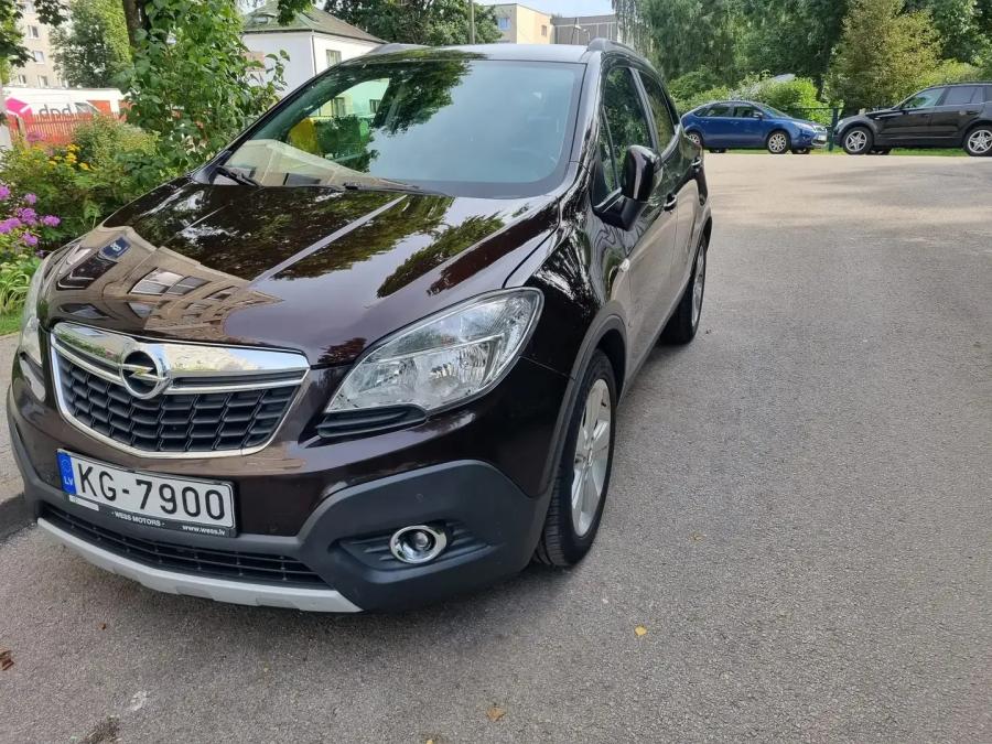 Brūns Opel Mokka 2015 Rīga, ar dzinēja tilpumu 1.40 L un nobraukumu 124 tūkst. km par 6800 €, foto 4 vietnē AUTOMOTO.COM.LV