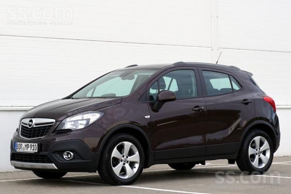 Brown Opel Mokka 2015 in Riga, with an engine capacity of 1.60 L and mileage of 181 thousand km for 6400 €, photo 5 on AUTOMOTO.COM.LV